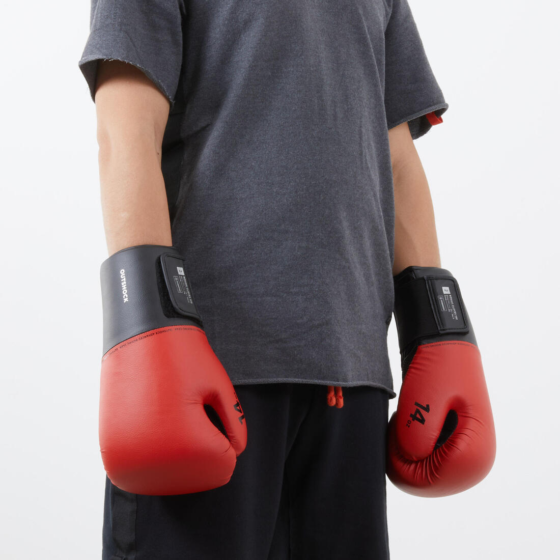 Adult Training Boxing Gloves Beginner Red Black Decathlon Qatar Adult Training Boxing Gloves Beginner Red Black Decathlon Qatar