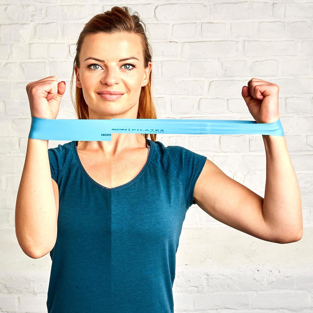 Fitness Resistance Bands Three-Pack 5-6-7 kg - Blue/Burgundy/Black ...