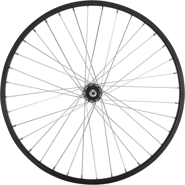 Kids Wheel 24" Rear Single Wall Rim Freewheel with Locknut - Black ...